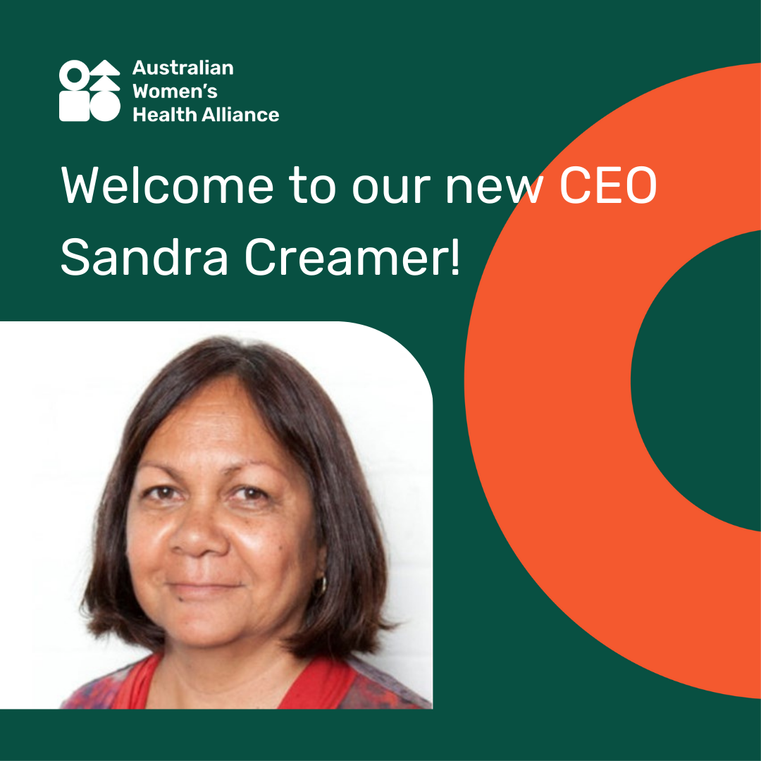 Welcome to Our New CEO Sandra Creamer AM - Australian Women's Health ...